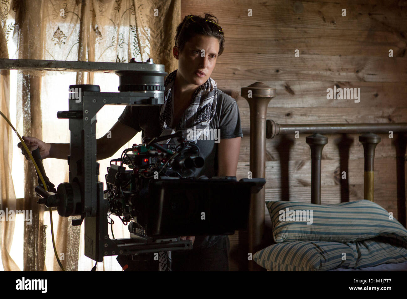 MUDBOUND, cinematographer Rachel Morrison, on set, 2017. ph: Steve ...