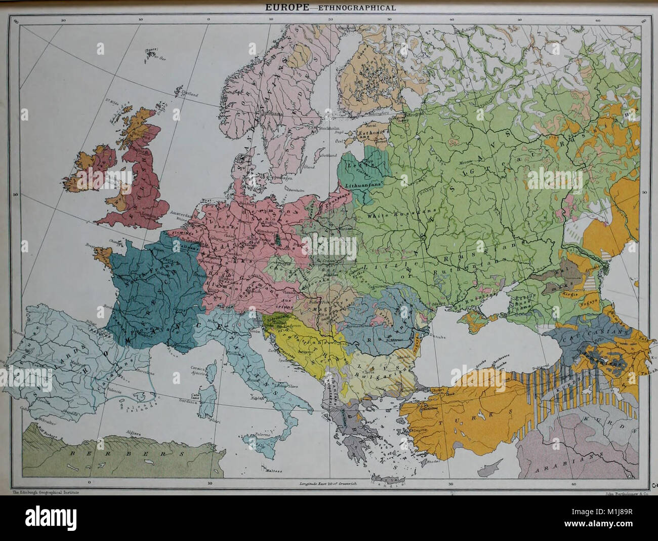 This 1915 historical atlas covers the key events and transformations in ...