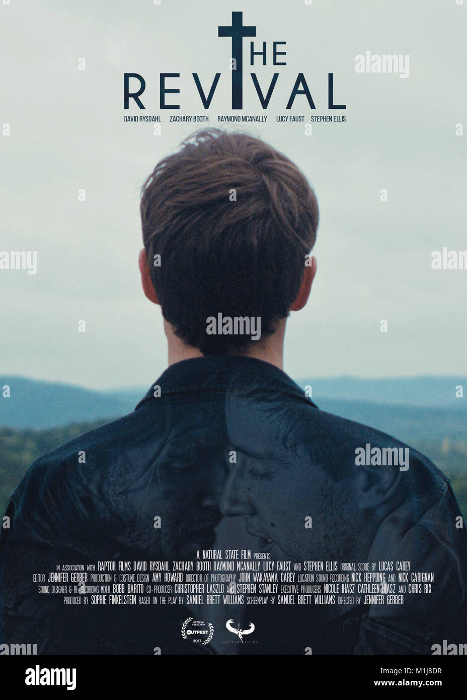 THE REVIVAL, poster, from left: Zachary Booth, David Rysdahl (on jacket ...