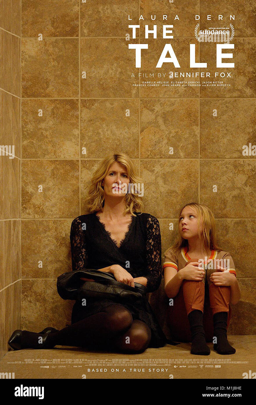 THE TALE, poster, from left: Laura Dern, Isabelle Nelisse, 2018 Stock ...
