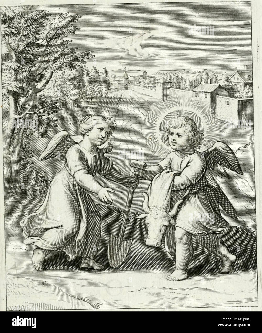 'Amoris divini emblemata' (1660) is a religious emblem book that ...