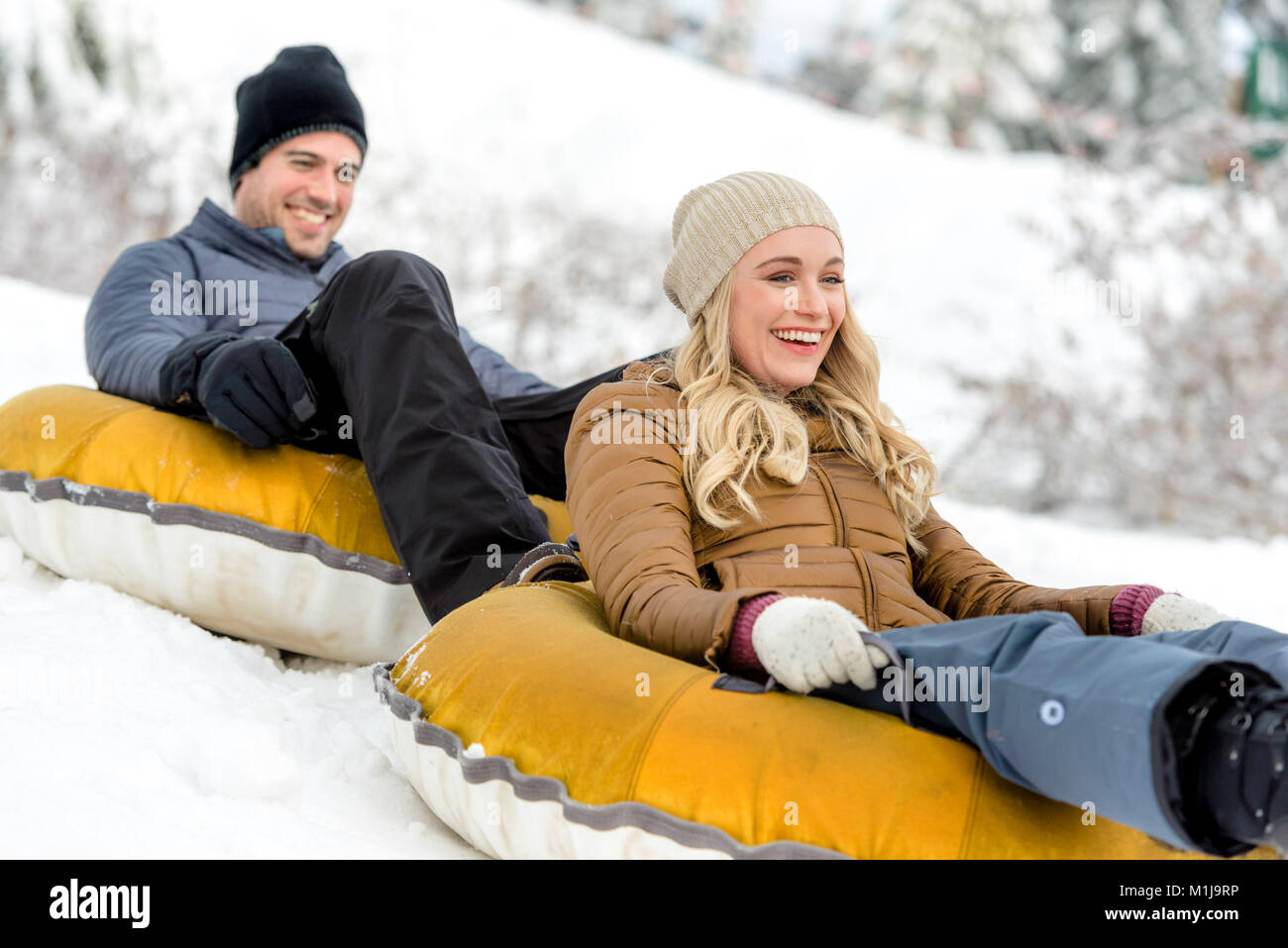 LOVE ON THE SLOPES, from left: Thomas Beaudoin, Katrina Bowden, (aired ...