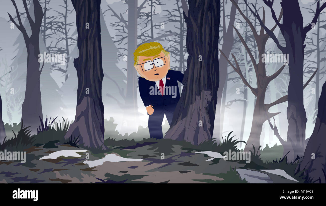 SOUTH PARK, Garrison (aka Mr. Garrison), 'Splatty Tomato', (Season 21 ...