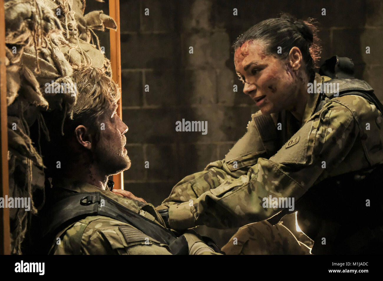 VALOR, from left: Matt Barr, Christina Ochoa, 'Oscar Mike', (Season 1 ...