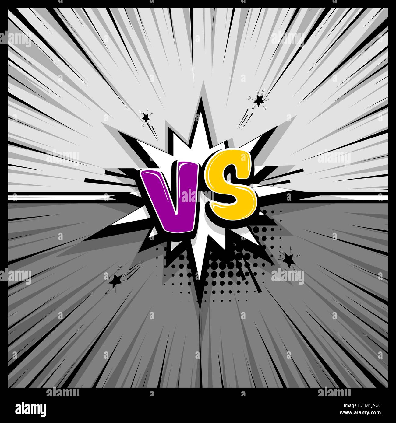 Versus empty speech box text Stock Vector Image & Art - Alamy