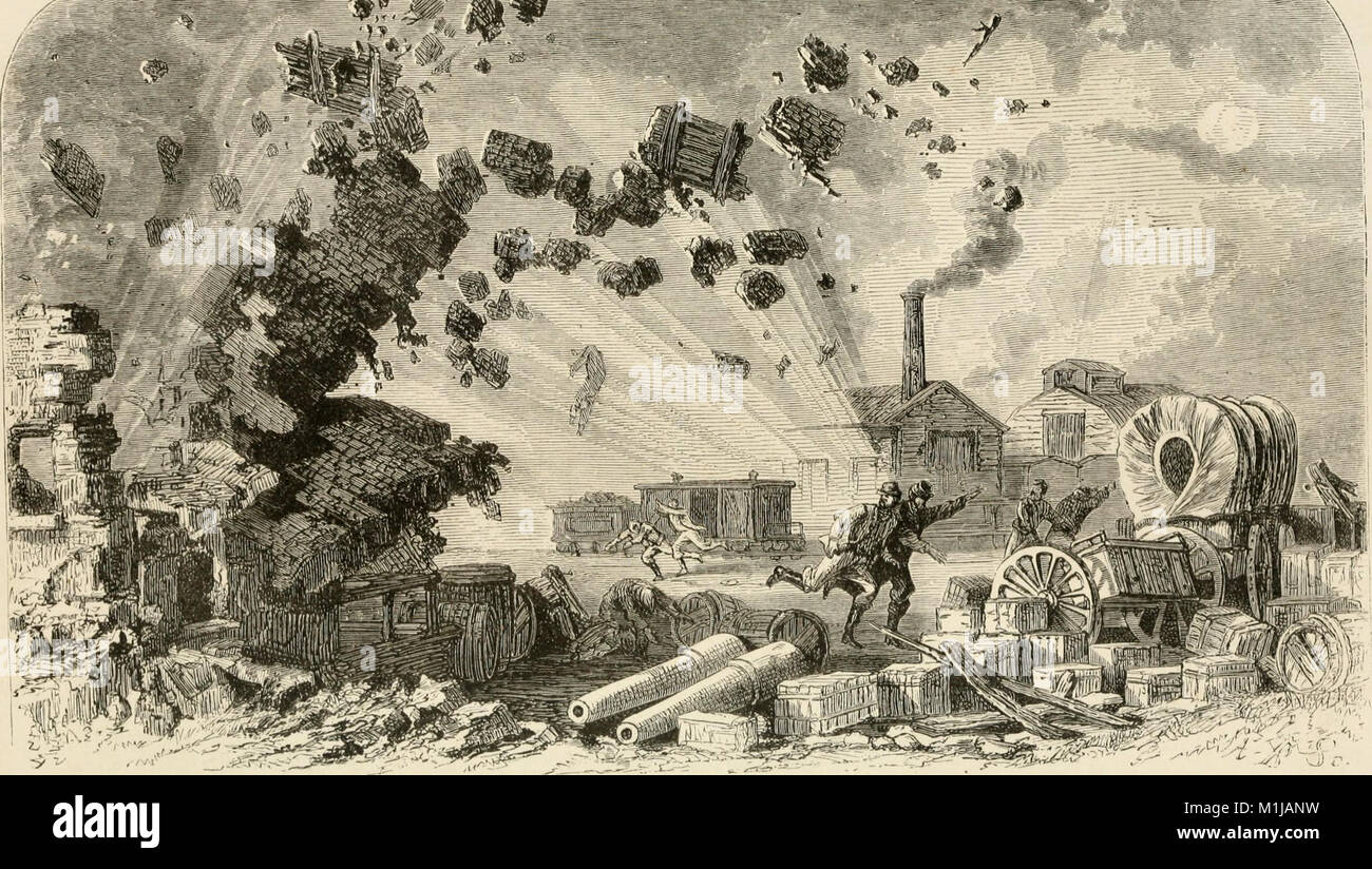 This 1868 work depicts the devastation caused by the American Civil War ...