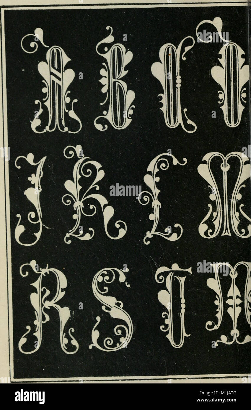 *Alphabets Old and New* (1898) is a guide for craftsmen, exploring ...