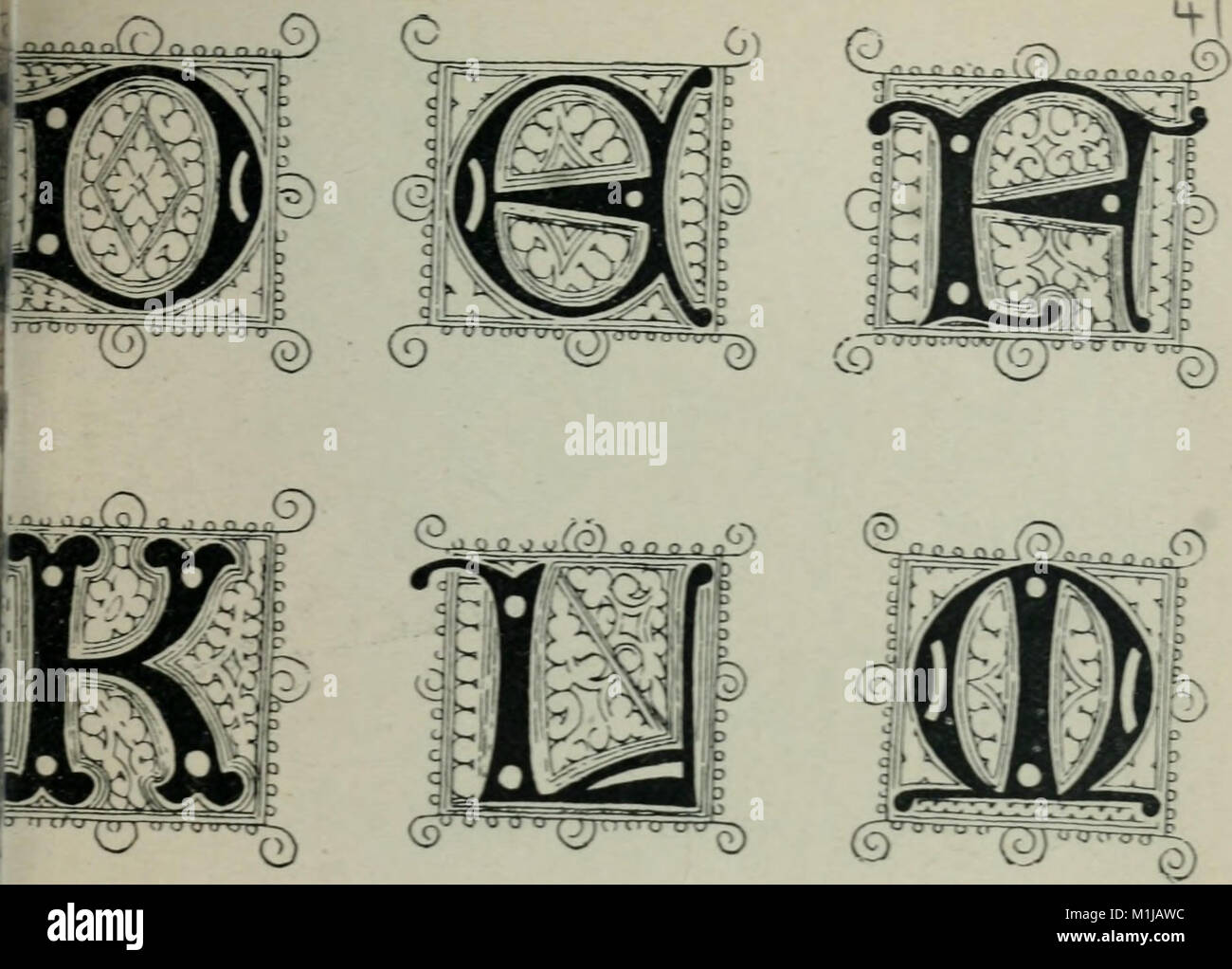 'Alphabets Old and New' (1898) is a guide for craftsmen, featuring ...