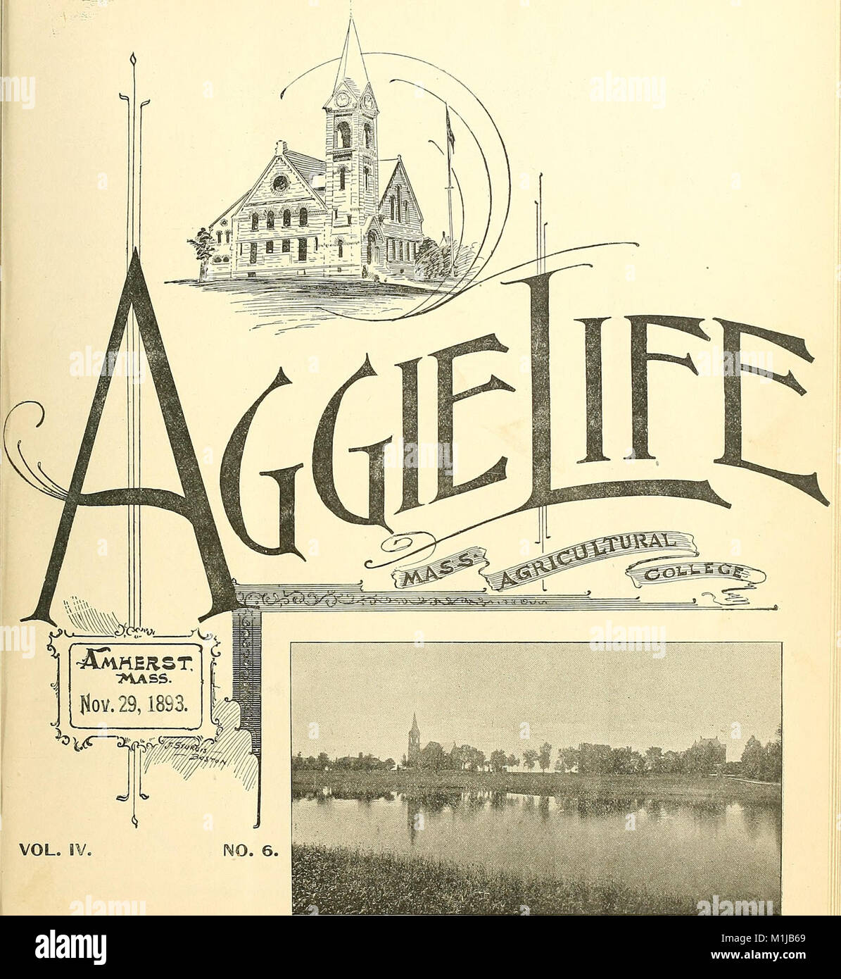 Aggie life (1892) (14782456644 Stock Photo - Alamy