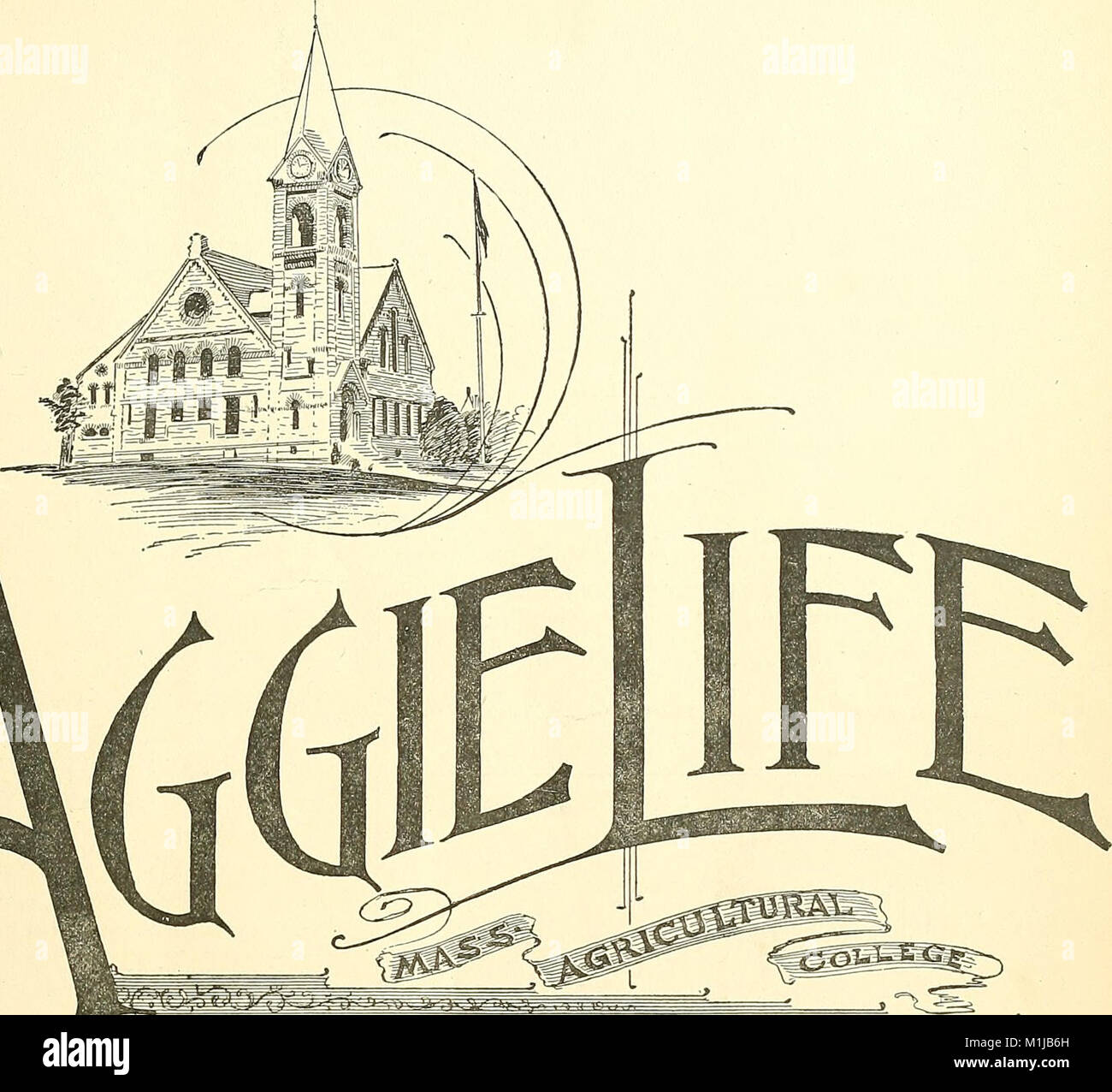 'Aggie Life' (1892) provides a glimpse into the life of students at ...