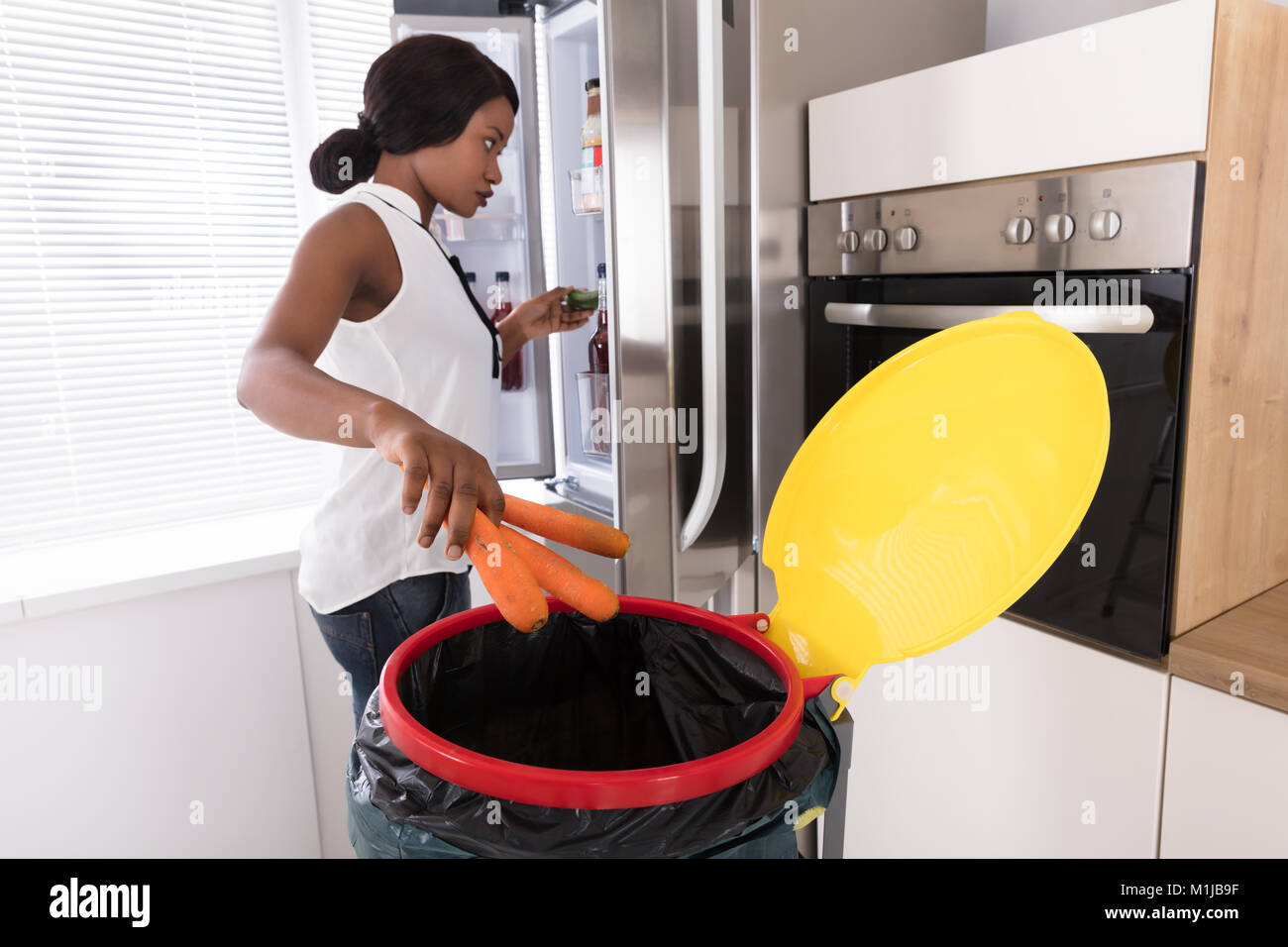 Throw rotten vegetables hi-res stock photography and images - Alamy