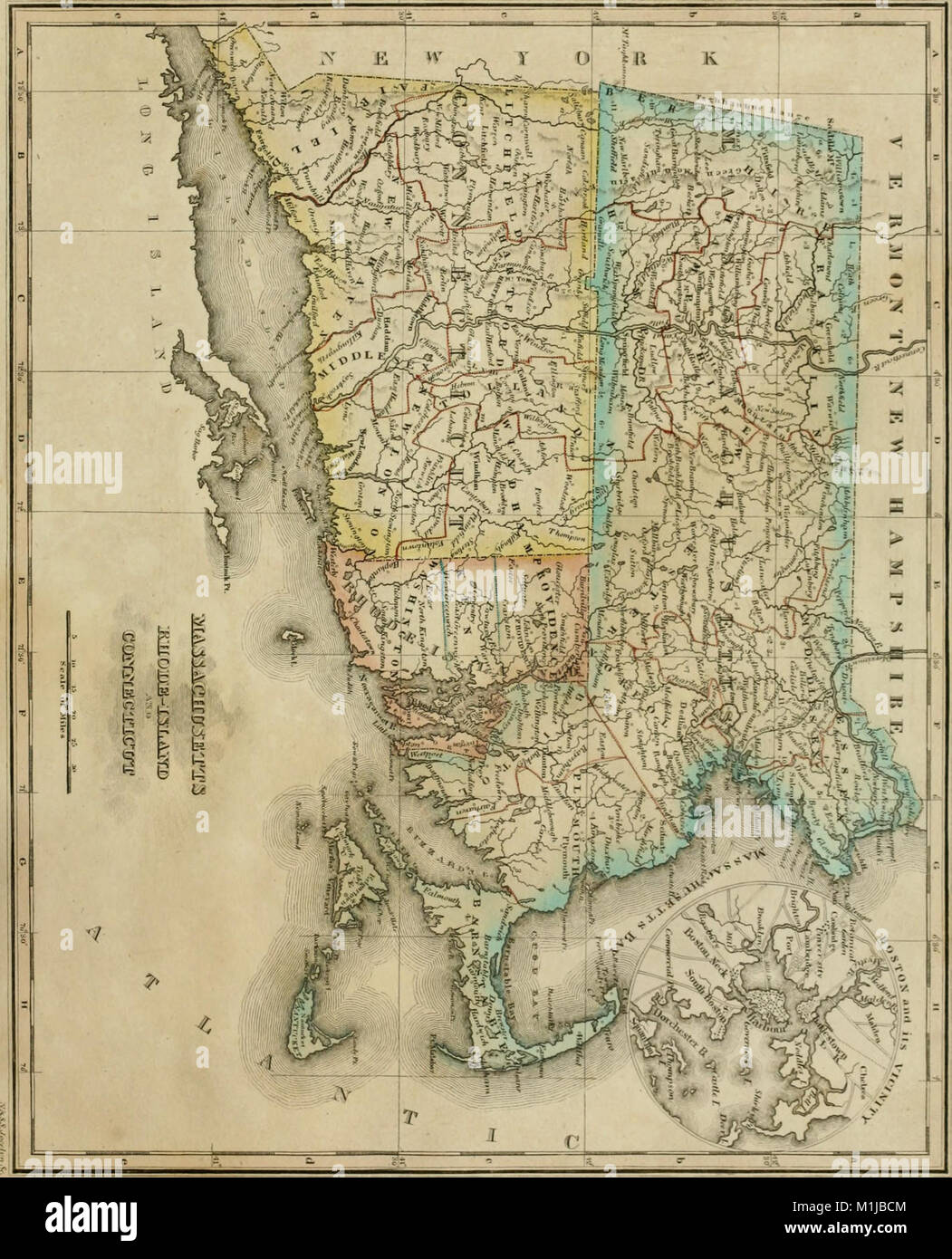 'A New Universal Atlas of the World' (1825) features thirty detailed ...