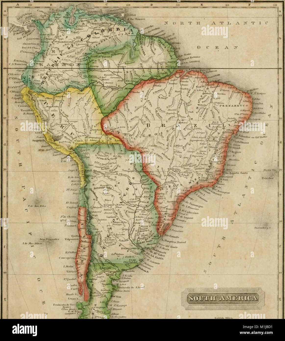 This 1825 atlas offers thirty meticulously prepared maps of the world ...