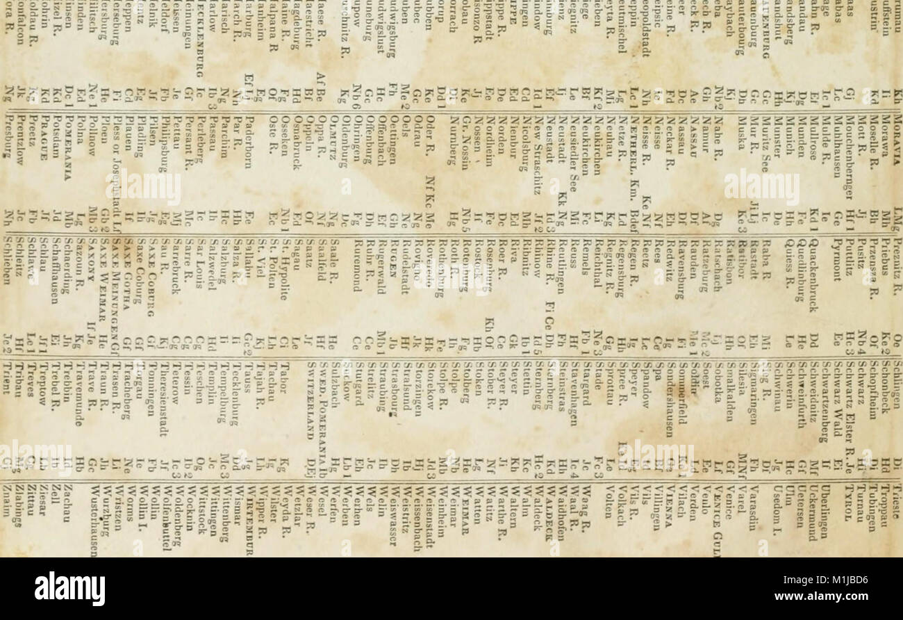 1825 world map hi-res stock photography and images - Alamy