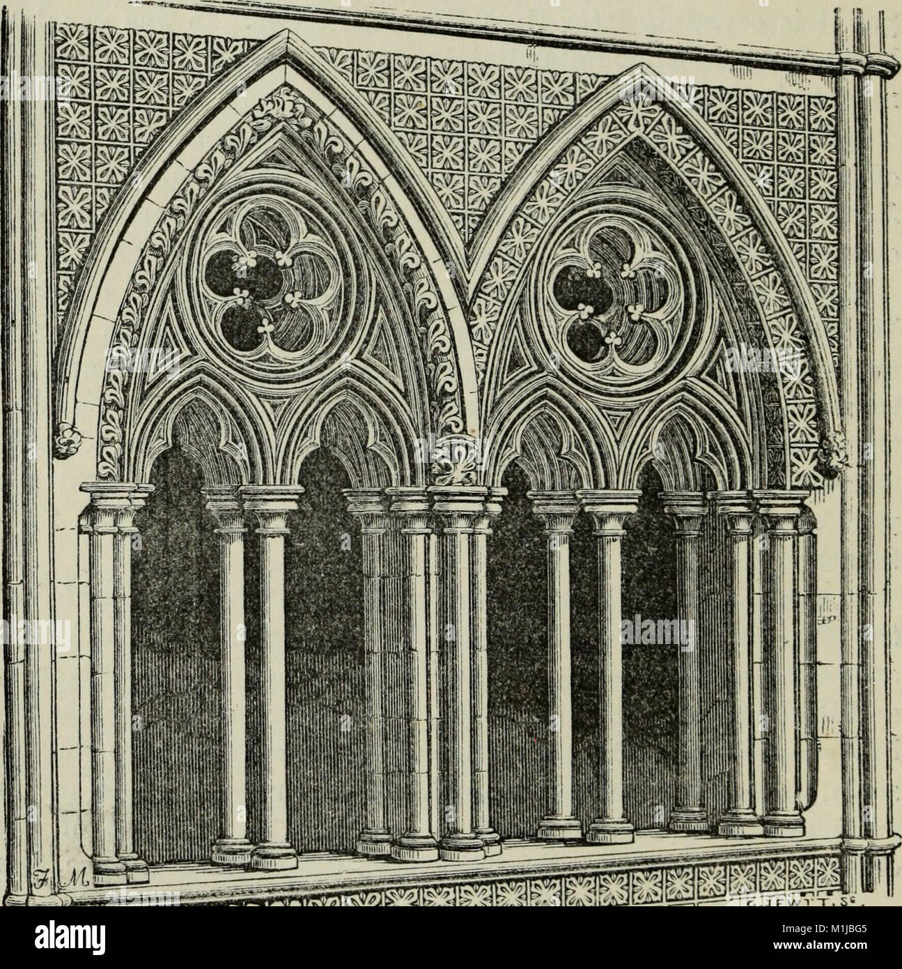 Introduction study gothic architecture 1877 hi-res stock photography and images - Alamy