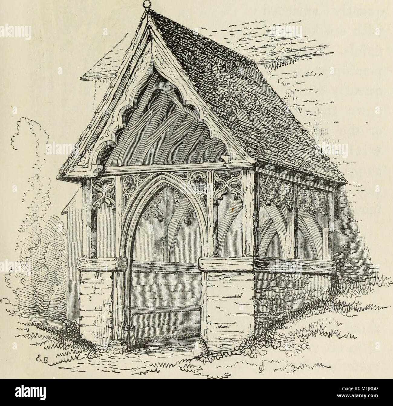 An introduction to the study of Gothic architecture (1877) (14783261803 Stock Photo - Alamy