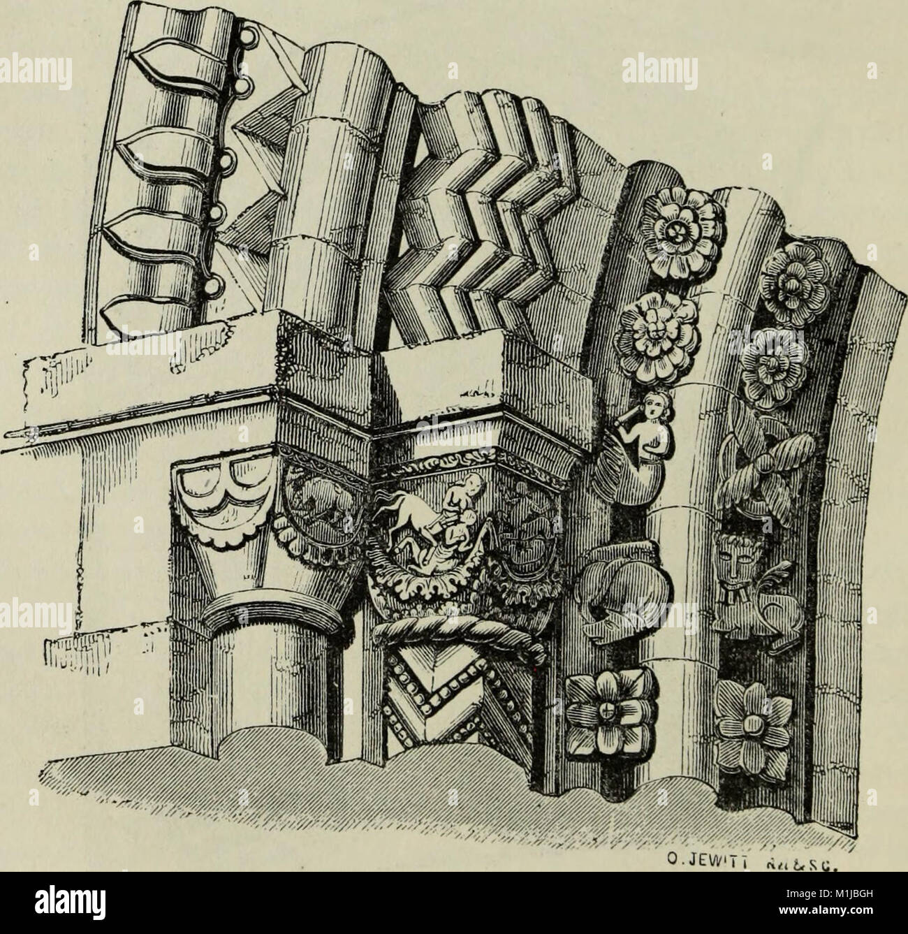Gothic architecture elements flying hi-res stock photography and images ...