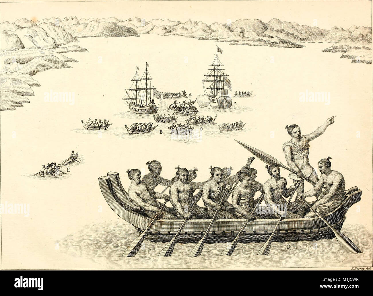 South pacific charts hi-res stock photography and images - Alamy