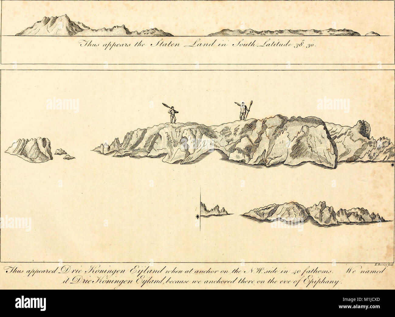 South pacific charts hi-res stock photography and images - Alamy