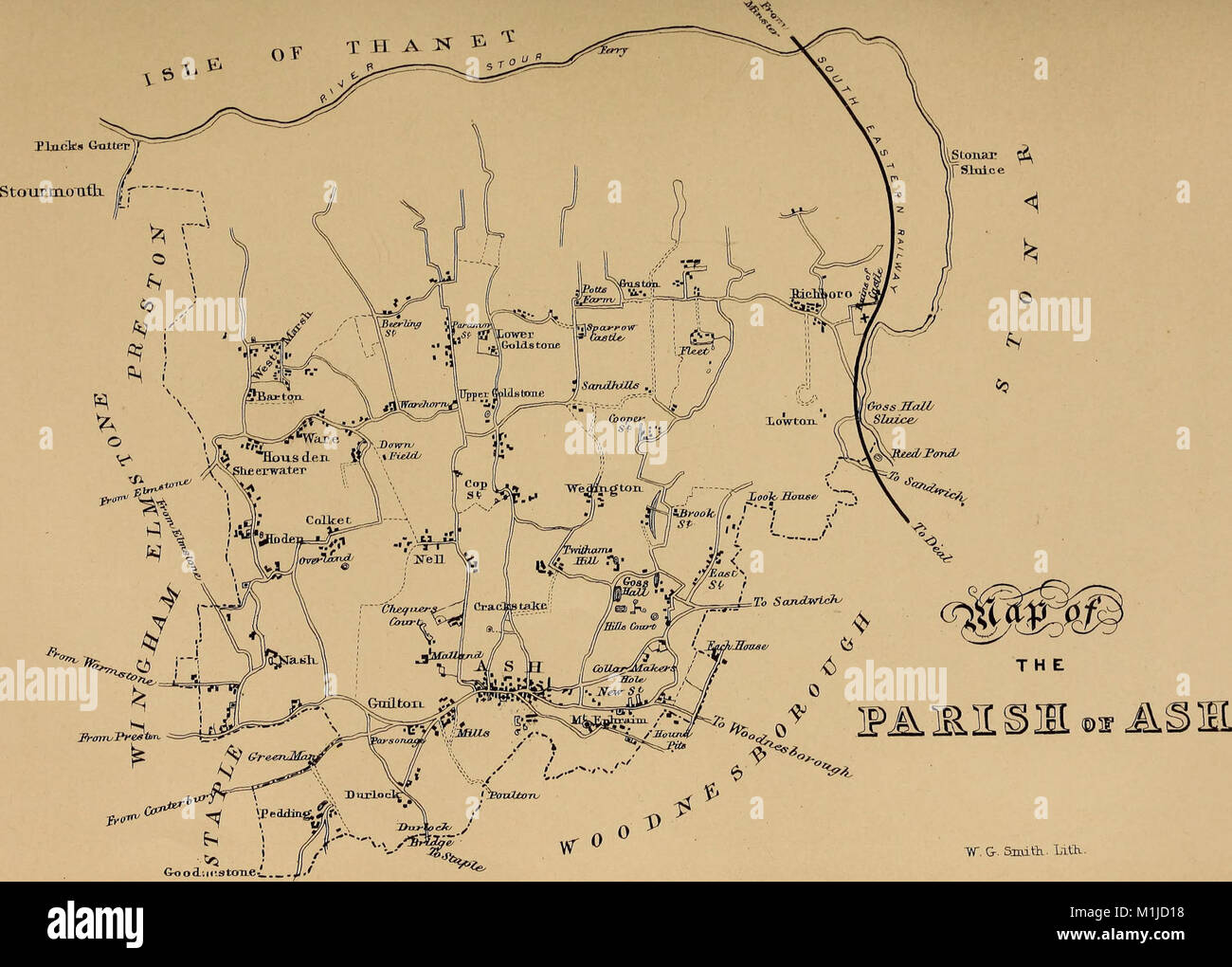This 1864 work, 'A Corner of Kent,' offers a detailed exploration of ...