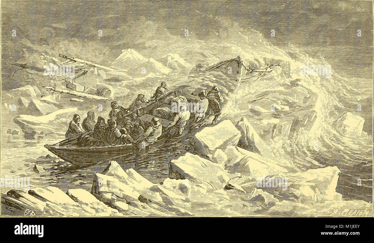 This 1885 book recounts the polar expedition of two young explorers ...