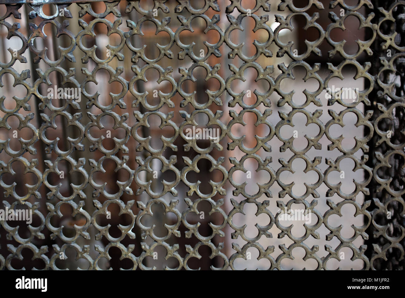 Example of Ottoman art patterns applied on metals Stock Photo - Alamy