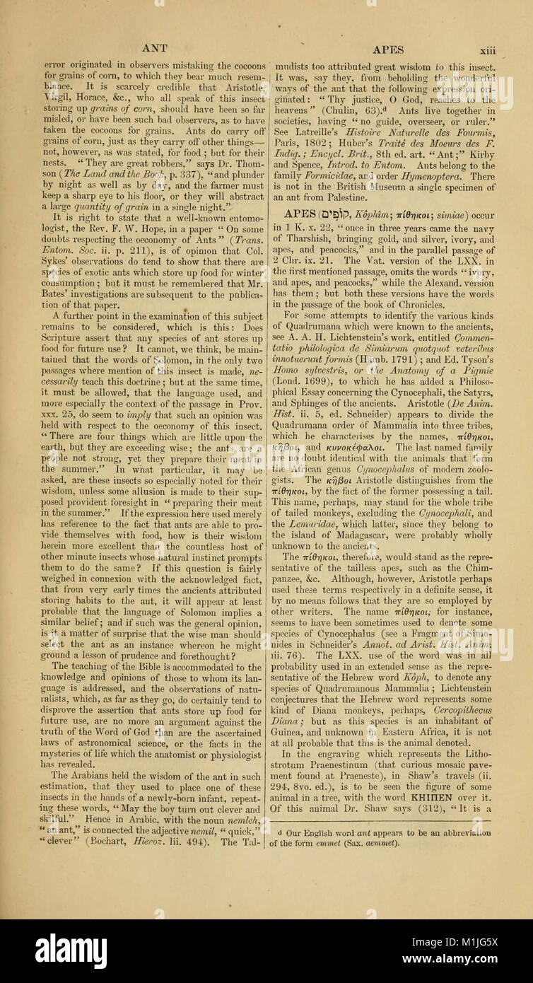 A Dictionary of the Bible, published in 1860, provides detailed ...