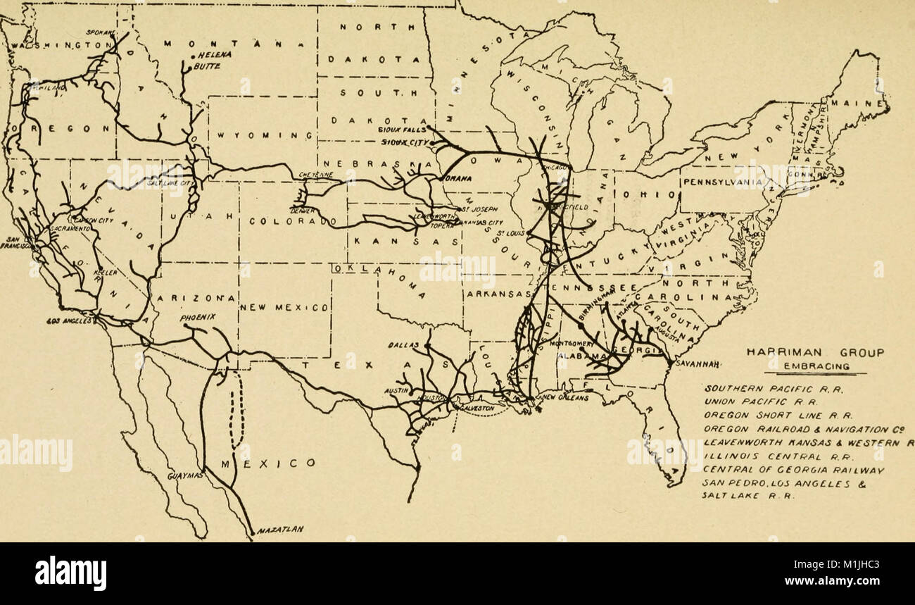 A 1908 report on the state of railway transportation in the United ...
