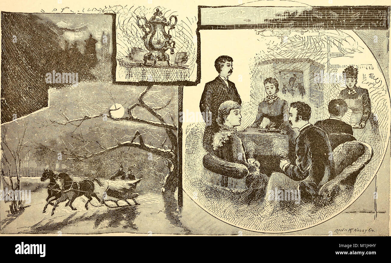 American etiquette and rules of politeness (1883) (14782008124 Stock ...