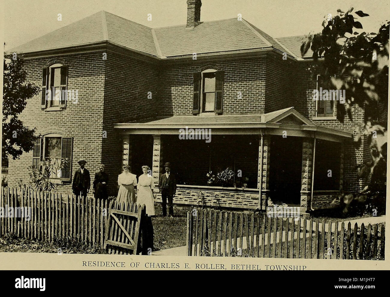 This 1908 publication outlines the history of Springfield and Clark ...