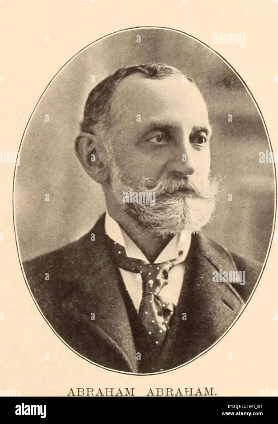 The biography of Abraham Abraham (1843-1911) explores his life ...