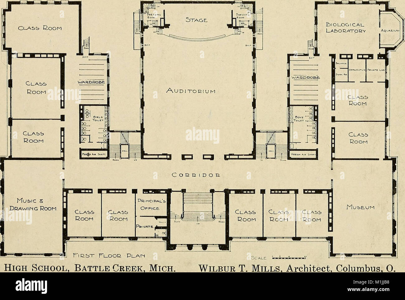The *American School Building Standards* (1910) outlines guidelines and ...