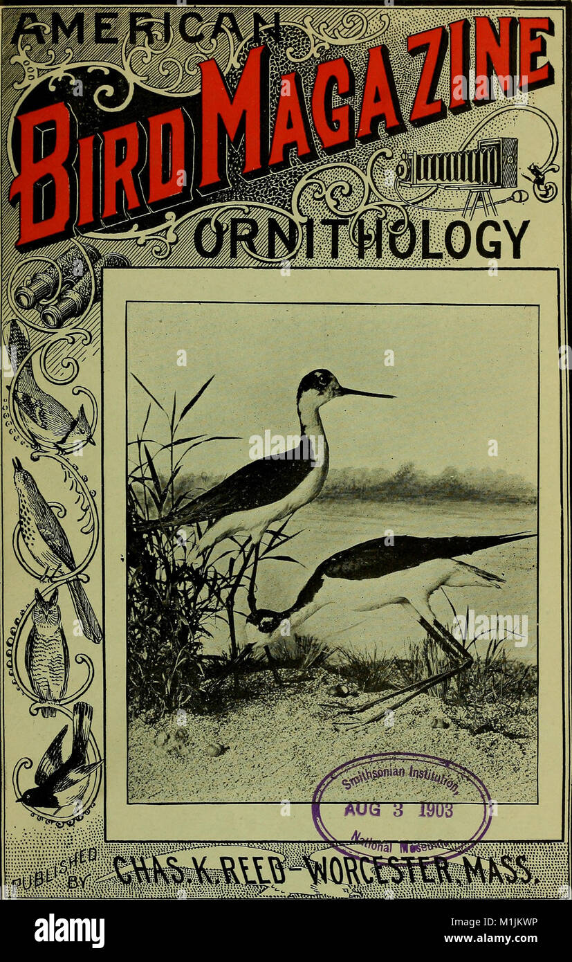 The *American Bird Magazine* (1903) is a periodical dedicated to ...