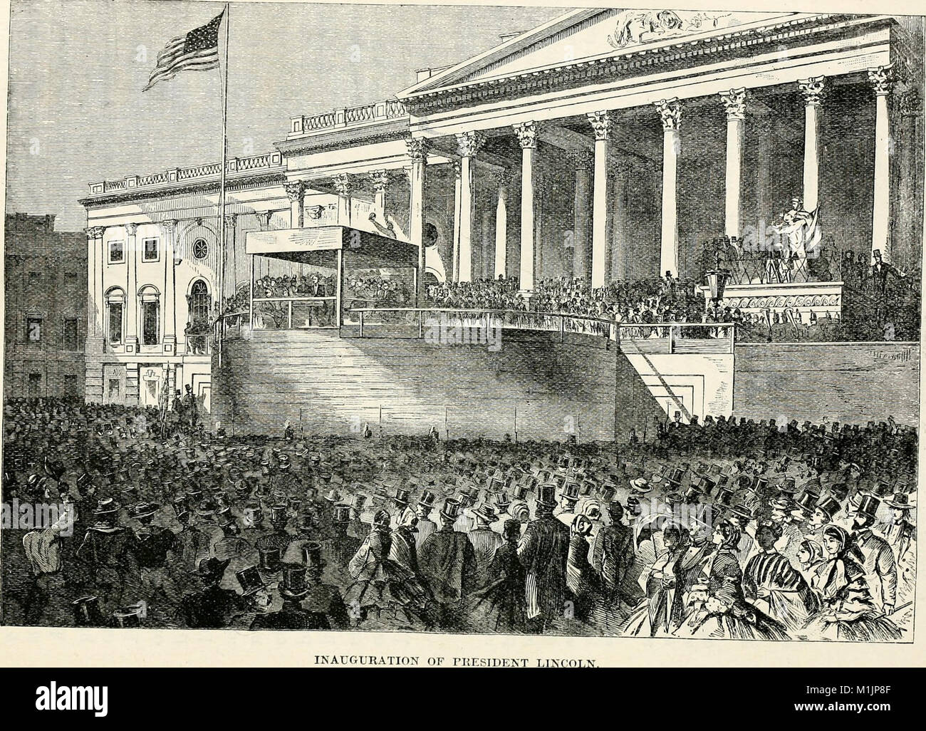 The 1897 work on Abraham Lincoln examines his life, leadership, and ...