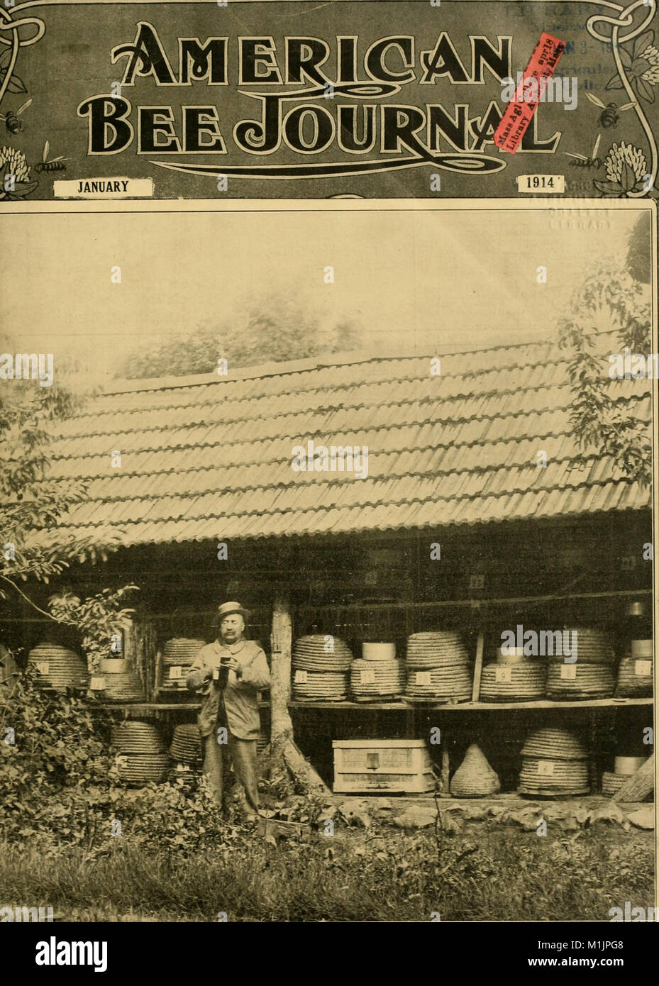 The 1914 edition of the American Bee Journal covers topics on ...