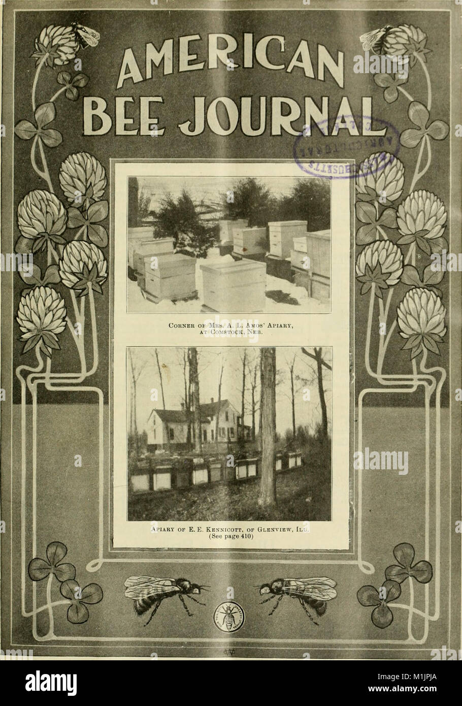 The 1907 'American Bee Journal' focuses on the practice of beekeeping ...