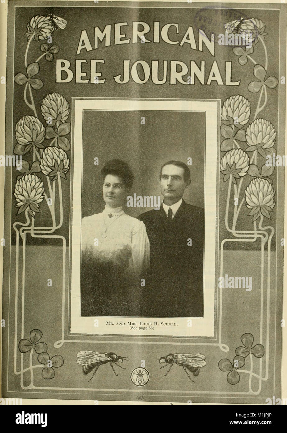 The 1907 American Bee Journal covers topics related to beekeeping ...
