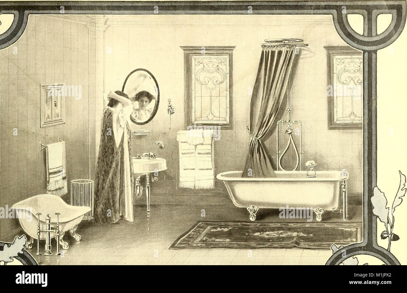 'American Homes and Gardens' (1907) showcases design trends, home ...