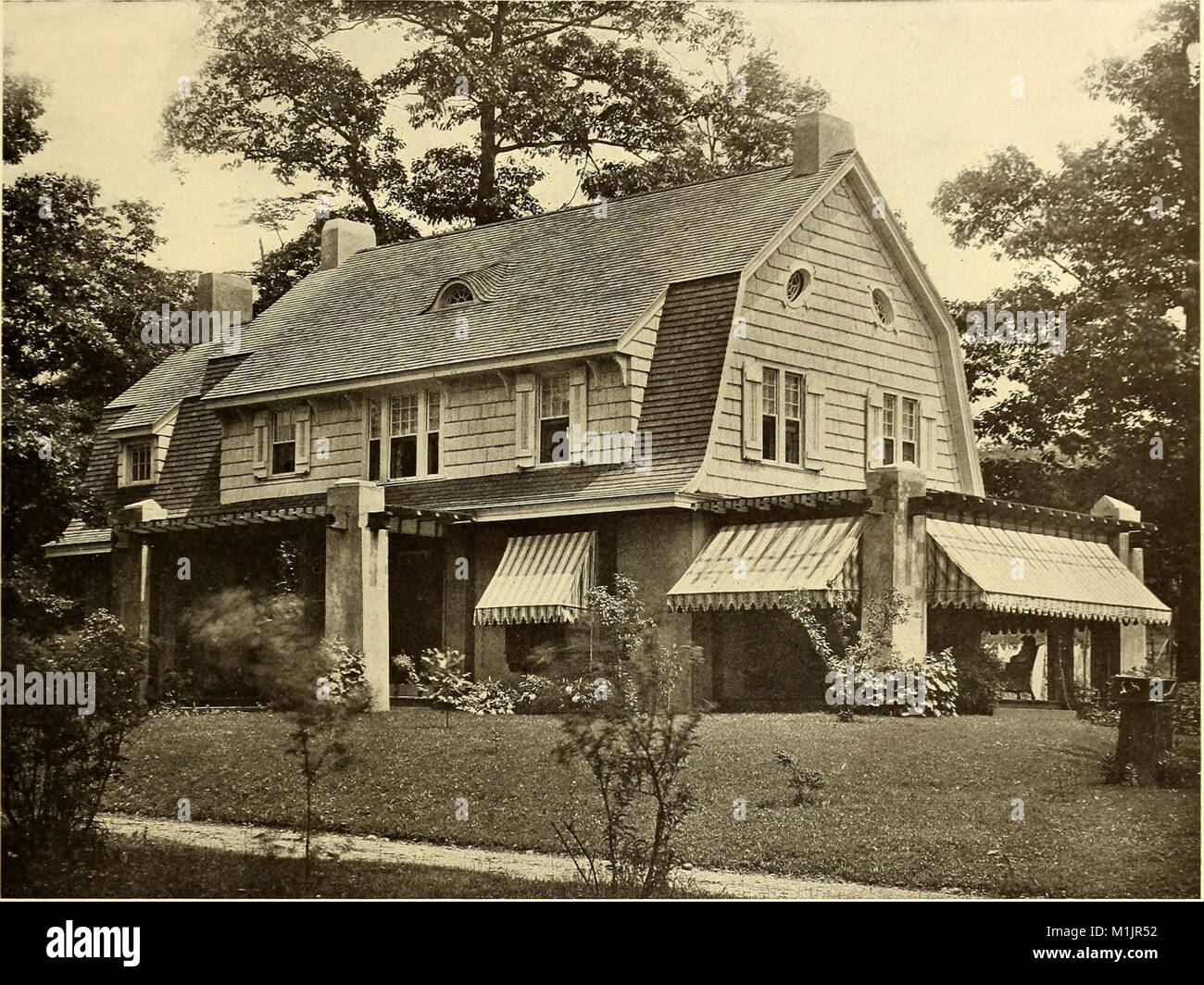 'American Homes and Gardens' (1910) showcases design ideas, landscaping ...