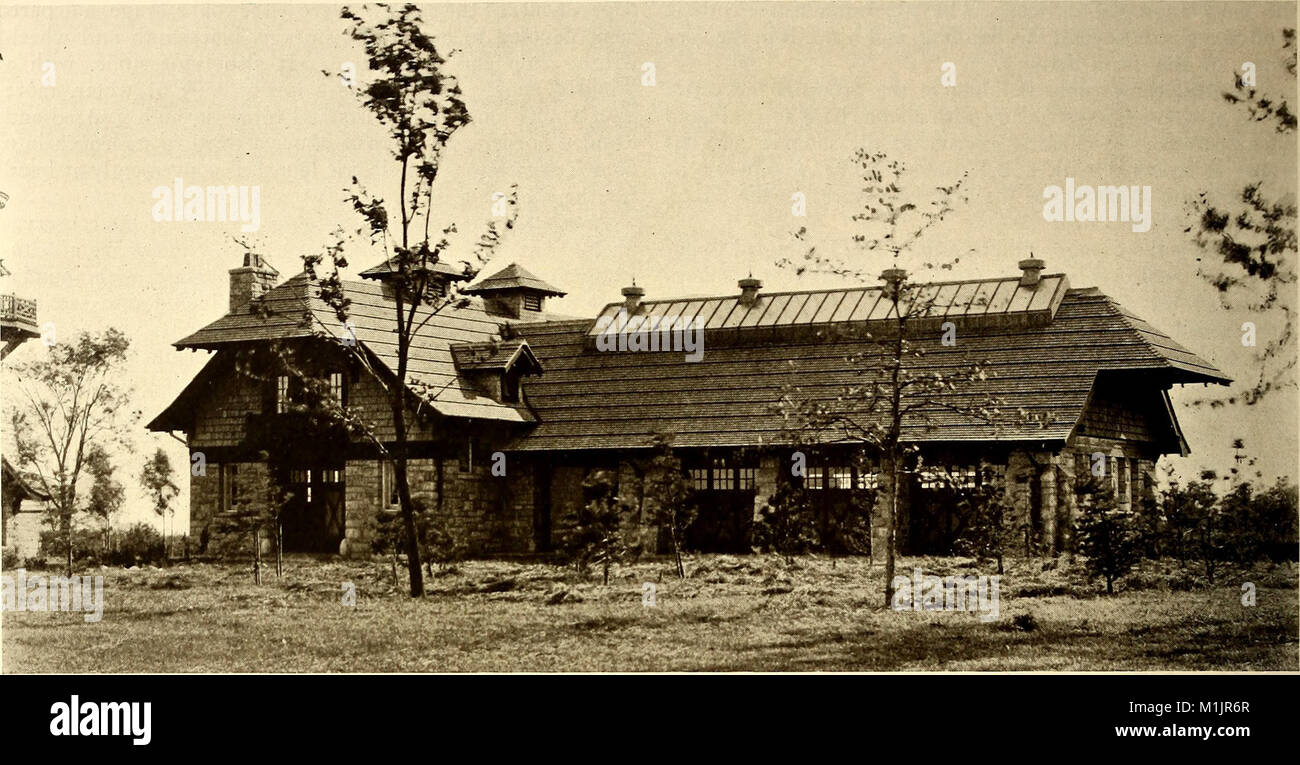 *American Homes and Gardens* (1908) highlights design trends in ...