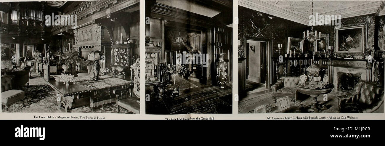 A publication from 1908 that focuses on American homes and garden ...
