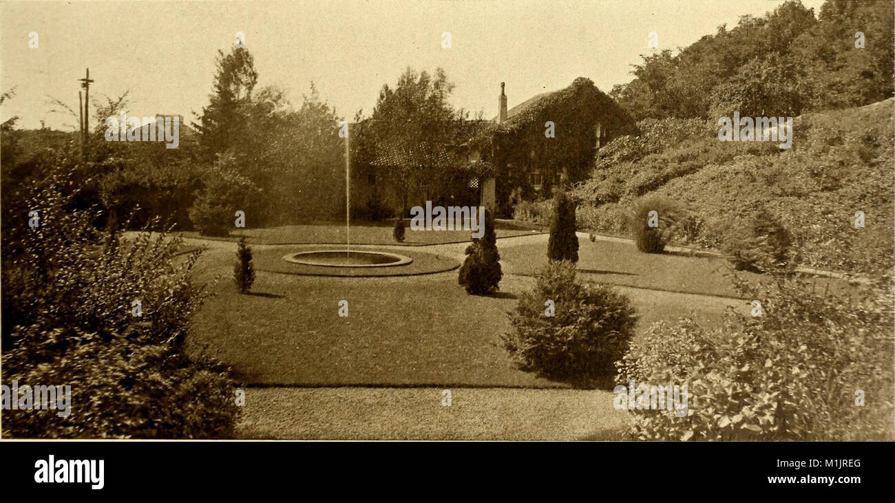 American Homes and Gardens, published in 1909, showcases architectural ...