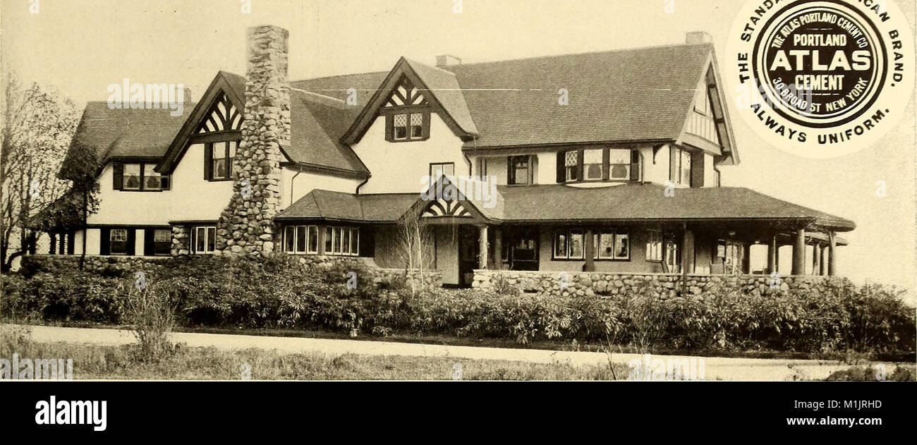 *American Homes and Gardens* (1908) provides insight into domestic ...