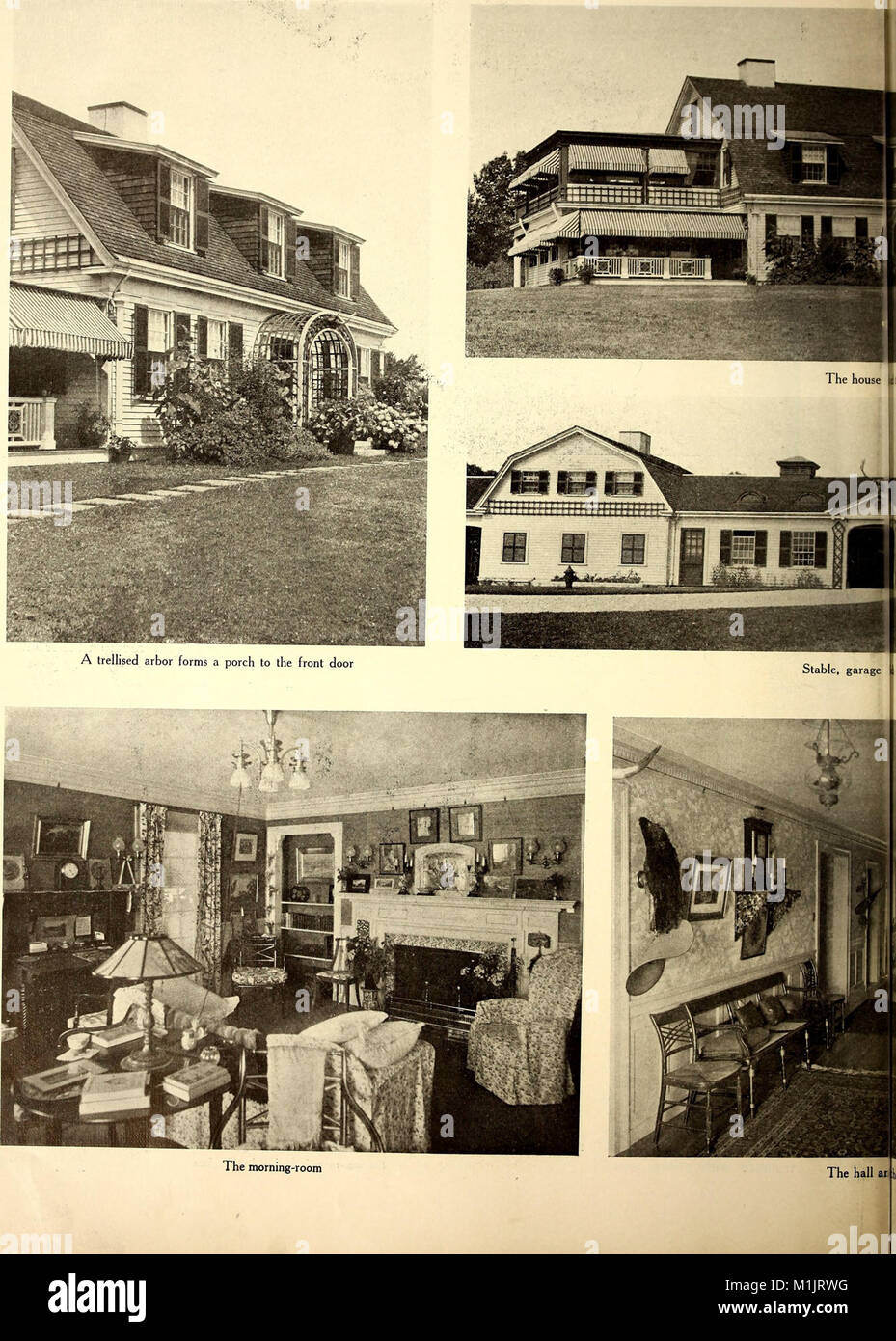'American Homes and Gardens' (1910) showcases the design, architecture ...