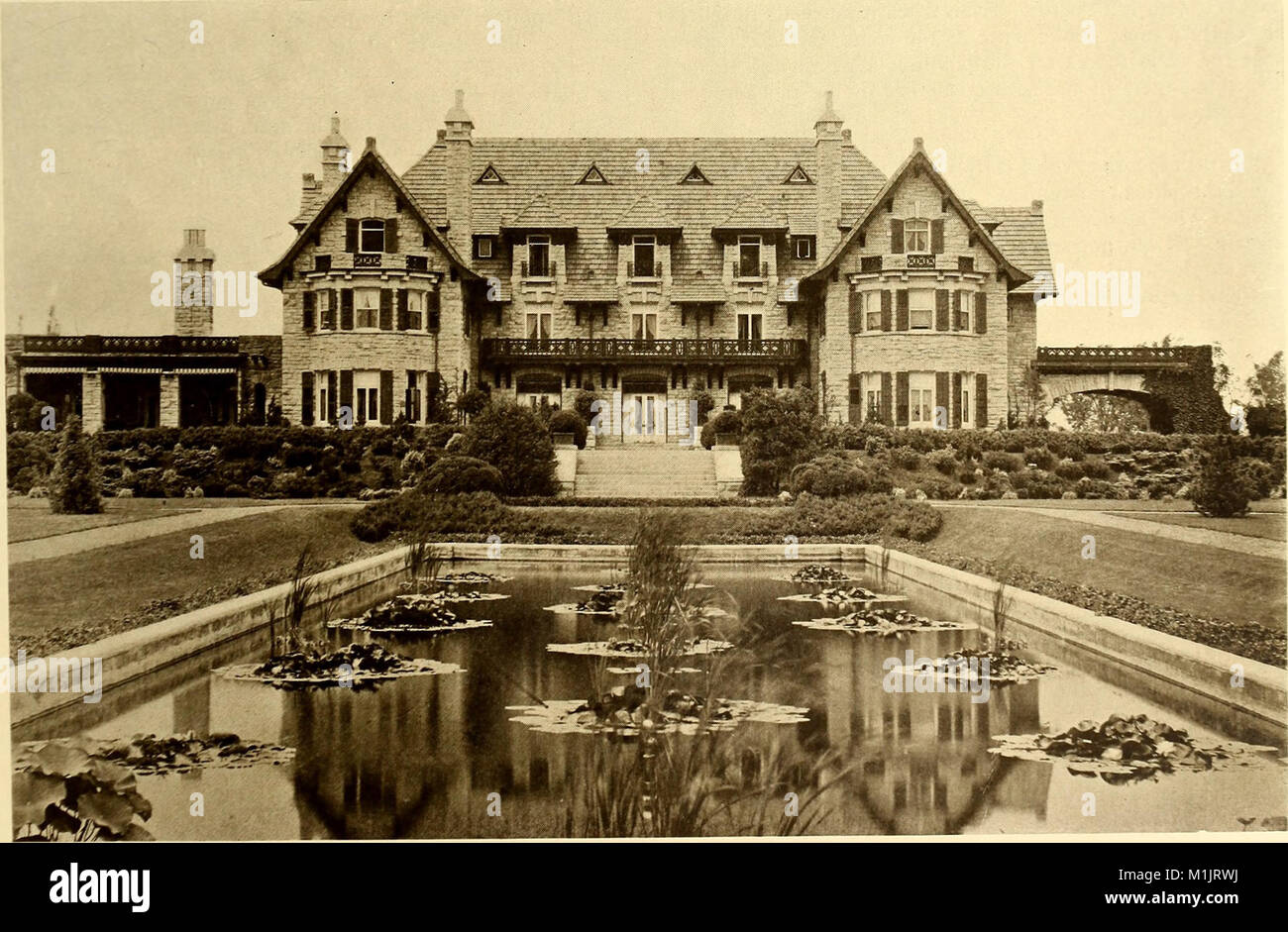 'American Homes and Gardens' (1908) is a magazine focused on ...