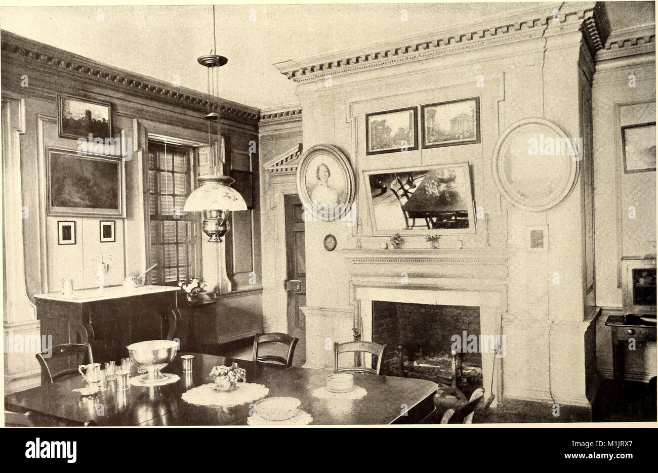 The 1907 *American Homes and Gardens* magazine presents design ideas ...