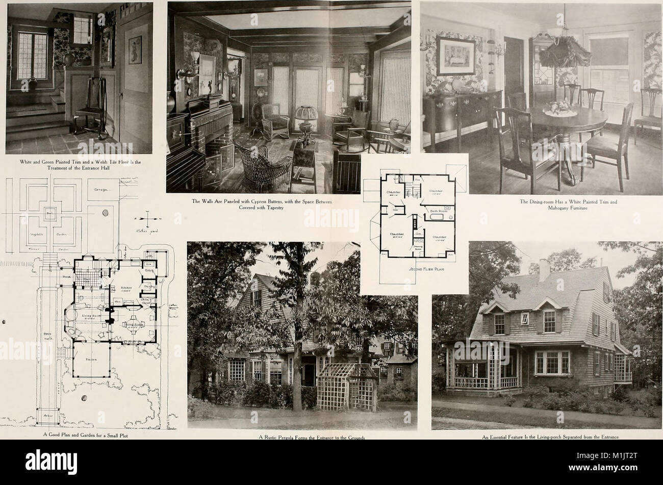 'American Homes and Gardens' (1908) focuses on residential design and ...