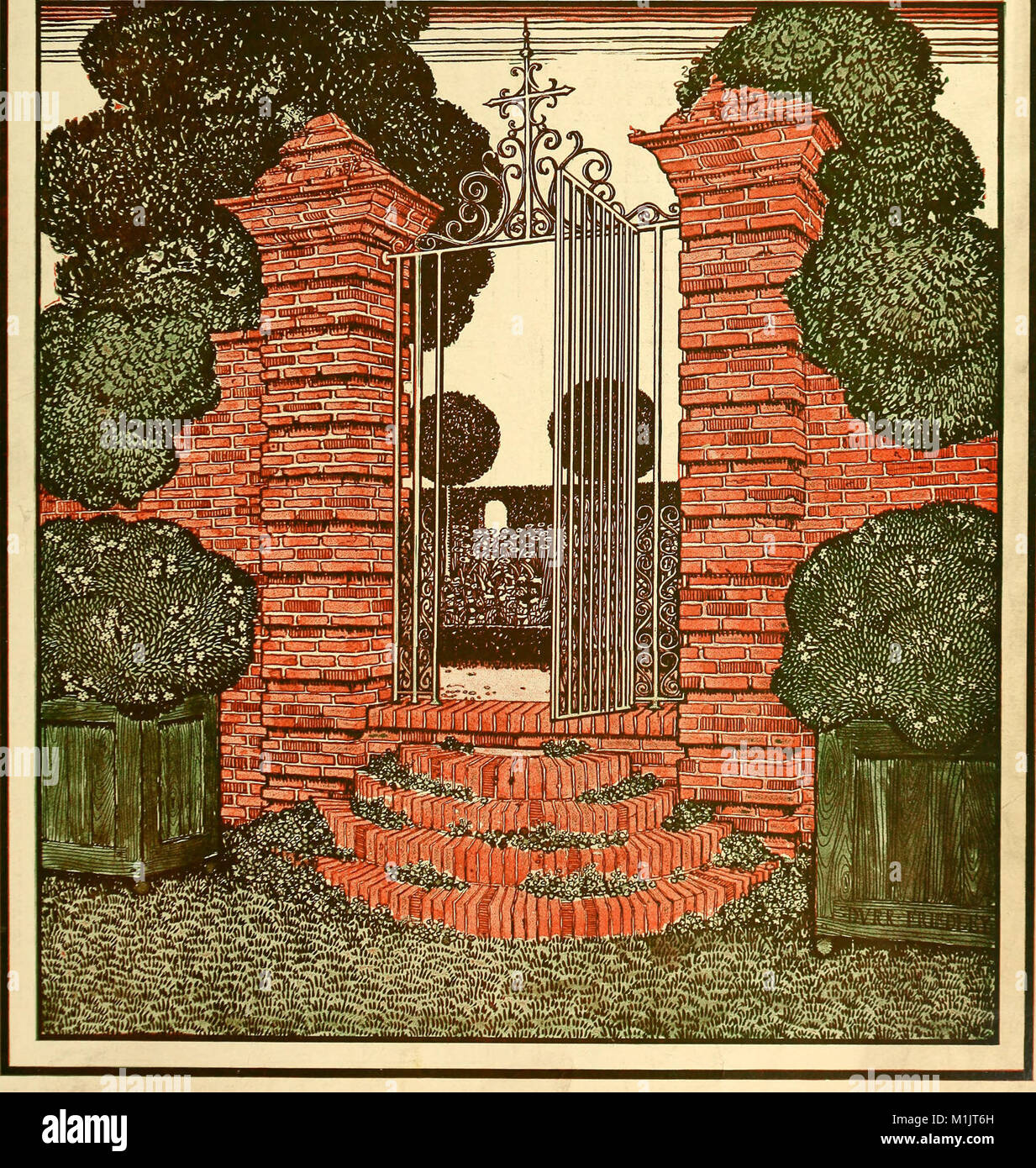 American Homes and Gardens (1909) is a guide to architectural design ...