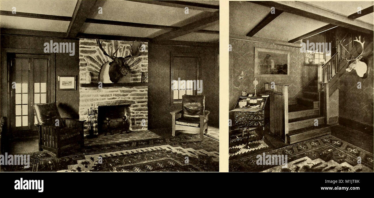 'American Homes and Gardens' (1908) is a magazine focused on ...