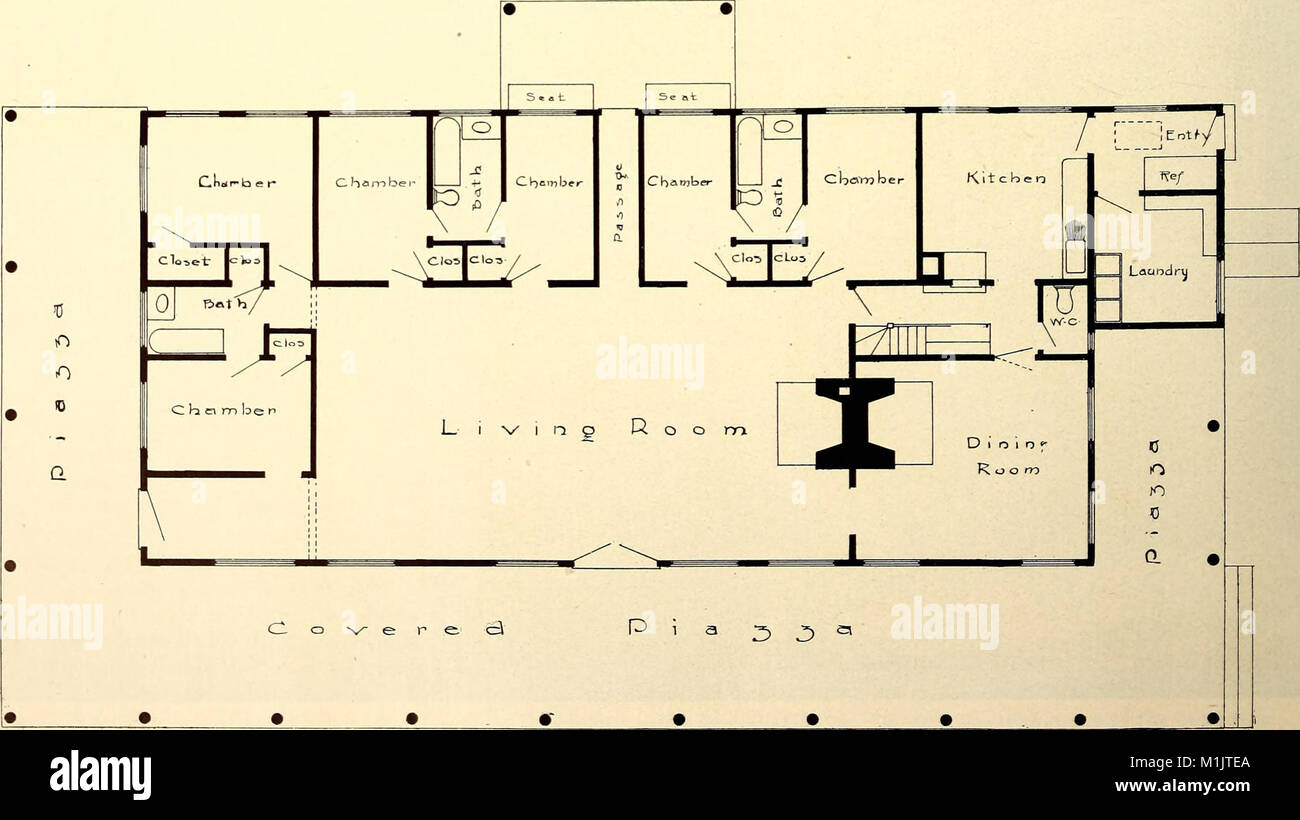 This 1908 publication highlights the design and landscaping of American ...